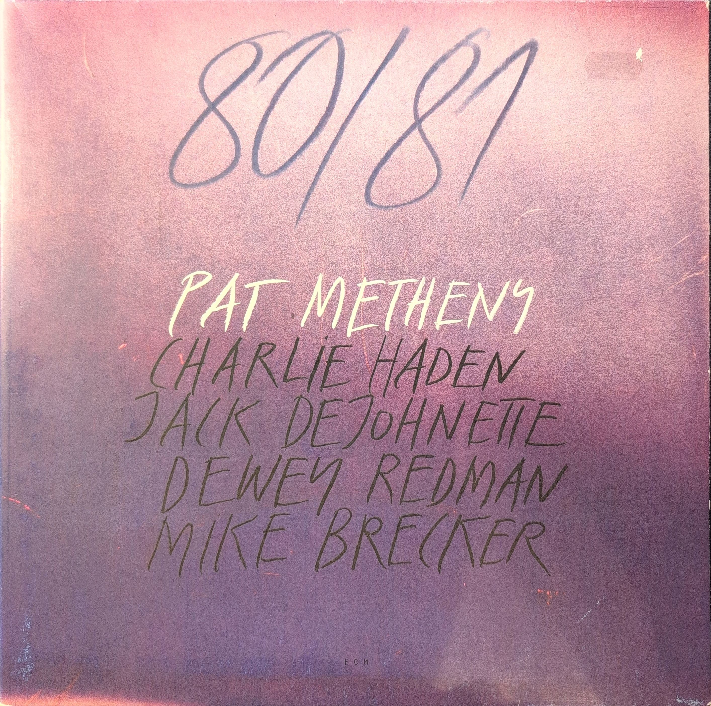 Pat Metheny, Charlie Haden, Jack DeJohnette, Dewey Redman, Mike Brecke ...